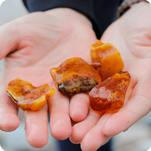 Touch of Amber - Hand-Made Baltic Amber Sterling Silver Jewelry